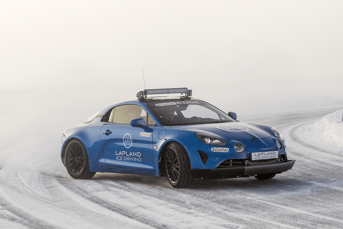 Castrol EDGE Challenges on ice pour Alpine F1® team chez LID